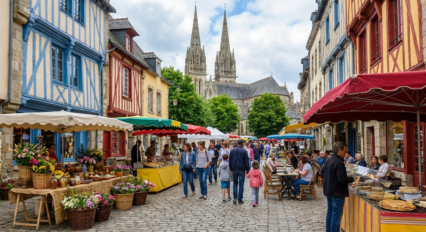Explorer Quimper : les essentiels du centre-ville